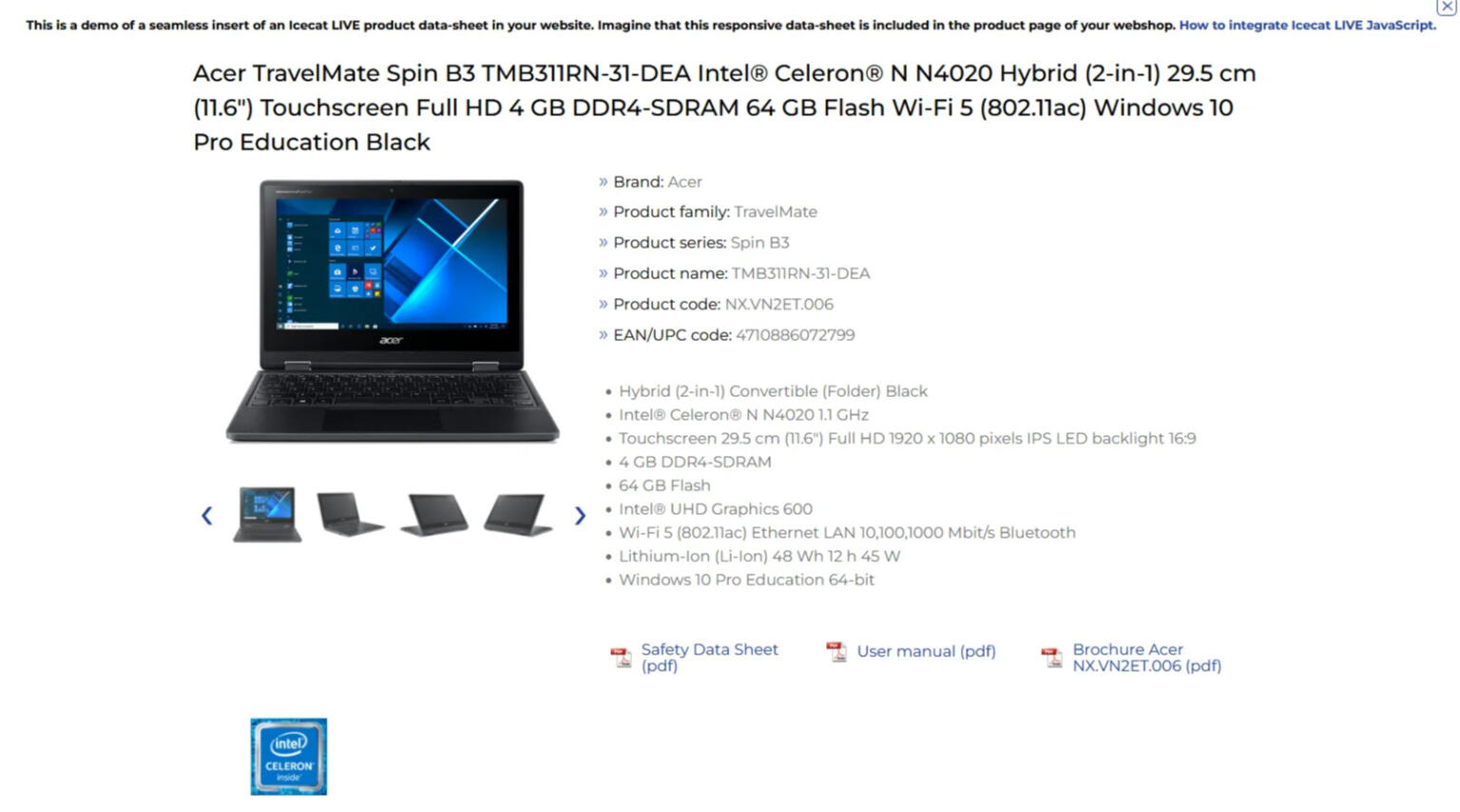 Open Catalog Interface (OCI): Manual for Open Icecat XML and Full ...